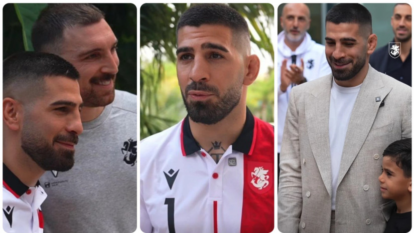 ილია თოფურია ესპანეთის ნაკრებთან მატჩამდე საქართველოს ეროვნული გუნდის ...
